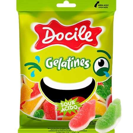 Жевательный мармелад Docile Gelatines sour sneakers Кроссовки со вкусом ...