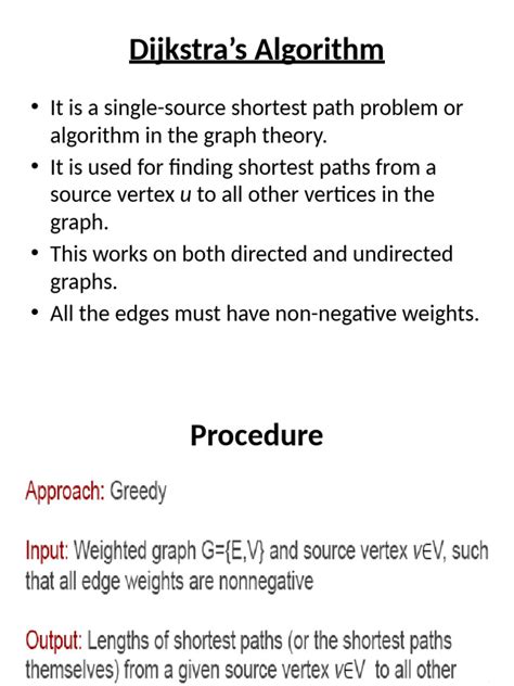 Dijkstra Algorithm Pdf