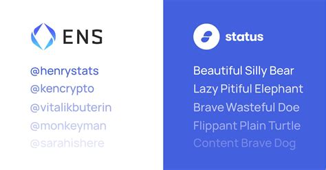 Managing Your ENS Name In Status V1 Status