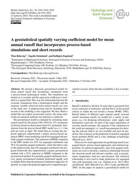 Pdf A Geostatistical Spatially Varying Coefficient Model For Mean