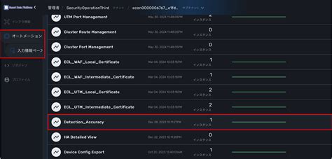 2213 自動分析レポートの調整機能 Network Based Security チュートリアル Smart Data Platform Knowledge Center