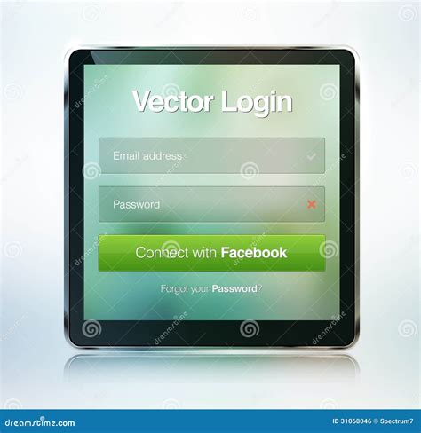 Password Screen Stock Illustrations 31 044 Password Screen Stock