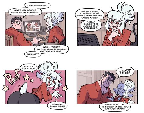 Helltaker Goat Lucy Comic R Lostpause