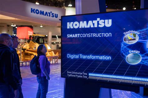 Komatsu To Introduce Productivity Boosting Technology At Conexpo