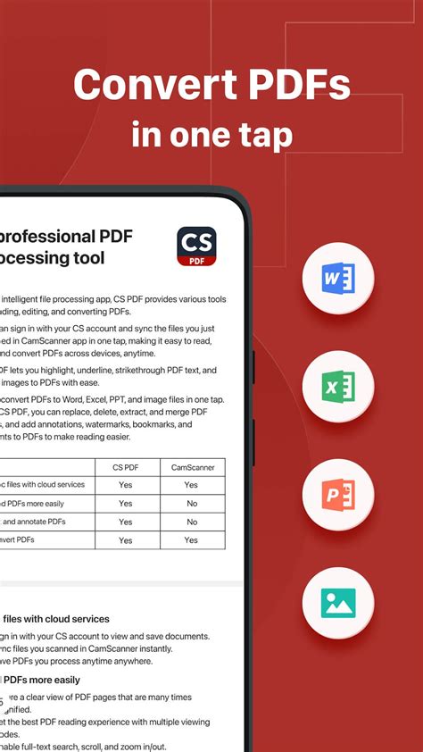 cs pdf pdf reader editor apk para android download