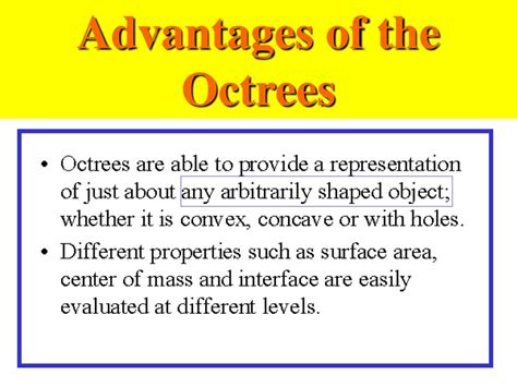 Ppt Quadtrees Octrees And Their Applications In Digital Image