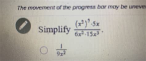 The Movement Of The Progess Bar May Be Unevesimplify