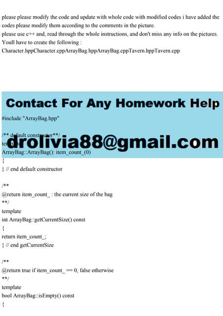 Please Please Modify The Code And Update With Whole Code With Modifi