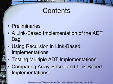 link based implementations ppt download