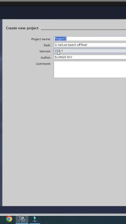 how to create new project in tia portal tamil shorts tiaportal