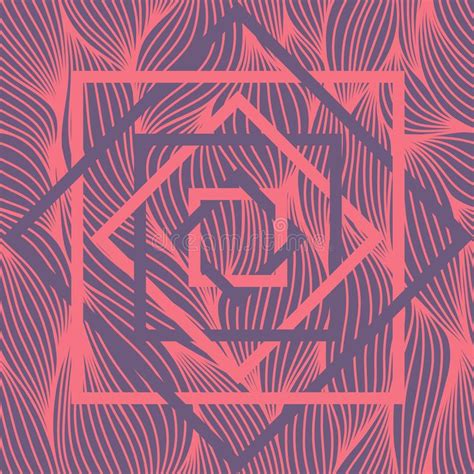 Fondo Abstracto De Figuras Geomtricas Ilustración Del Vector