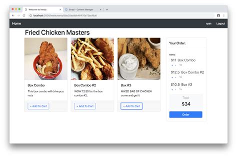 🍝 cooking a deliveroo clone with next js react graphql strapi and