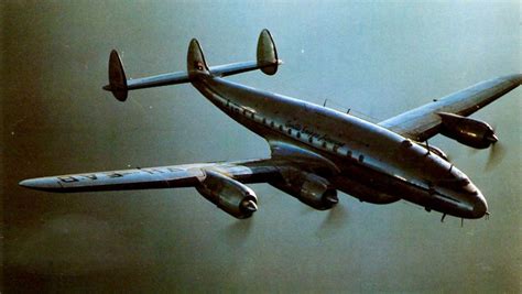 Vintage Lockheed Constellations Aircraft