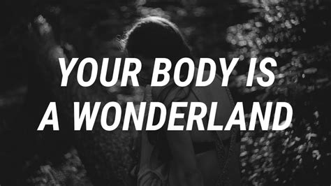 John Mayer Your Body Is A Wonderland Lyrics Youtube