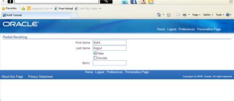Oracle Applications Blog Part2 Partial Rendering In Oaf Page