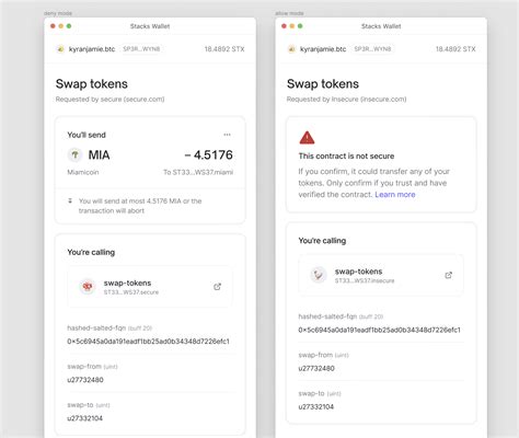 Improve Transaction Signing Experience For Allow Mode · Issue 1152 · Leather Ioextension