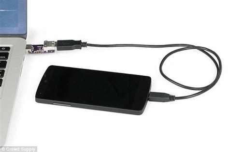 Crowd Supply S USB Condom Stops Hackers From Giving You Viruses Daily Mail Online