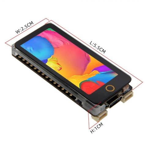 lilygo t display s3 amoled esp32 s3 with 1 91 inch amoled display and