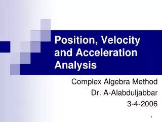 PPT Angular Position Velocity And Acceleration PowerPoint Presentation ID