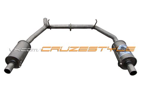Раздвоенный глушитель Chevrolet Cruze седан - Тюнинг CRUZE