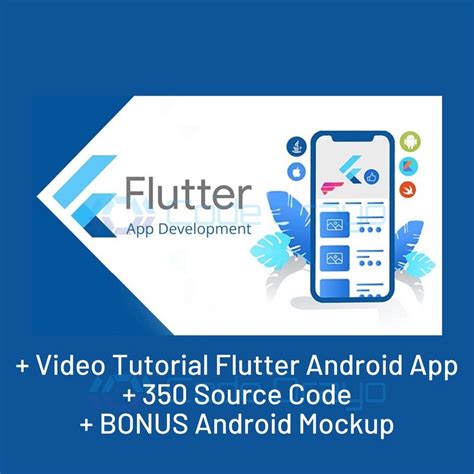 Jual Video Tutorial Flutter Android App 350 Source Code Shopee