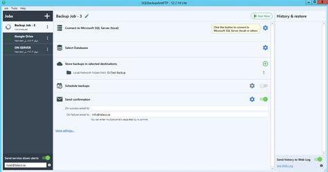 Backup Folder Options Not Stored Application Issues Sql Backup And