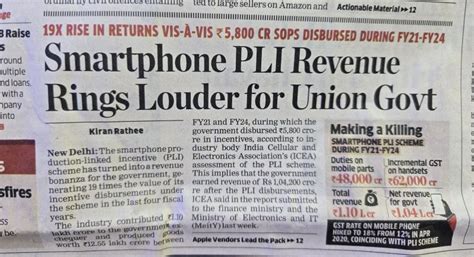 Siddharth Gaur On Linkedin Todays Economic Times Highlights How