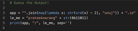 prateek narang on linkedin coding challenge ⚠️ can you solve it whoever is able to guess