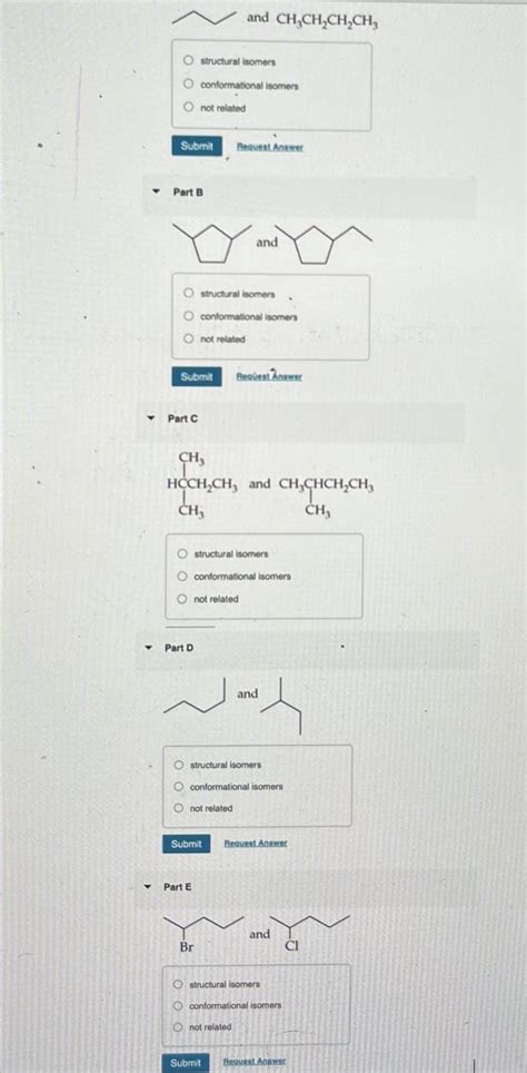 Answered: and CH3CH2CH2CH3 O structural isomers O… | bartleby