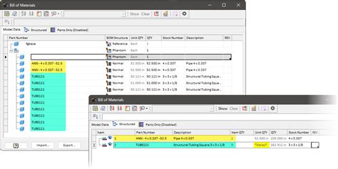 Using Autodesk Inventors Bill Of Materials Engineering