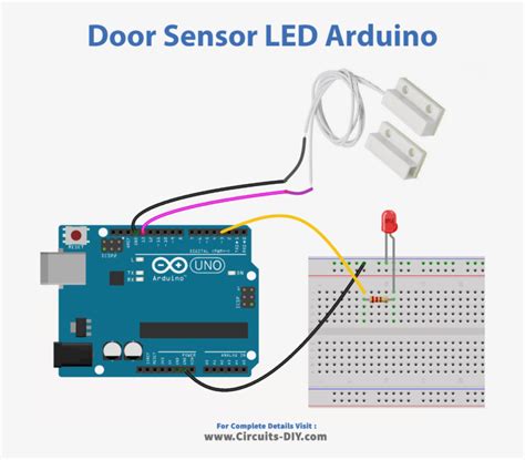 Door Sensor Led Arduino Tutorial