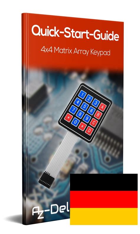 4x4 Matrix Array Keypad Keyfeld Keyboard