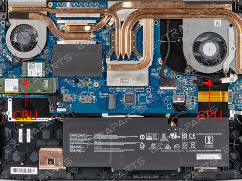 Вентилятор для MSI Katana 17 B12V (GPU) | вентиляторы для ноутбуков в ...