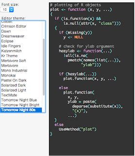 PLABO Choosing The Right Dark Theme In R Studio