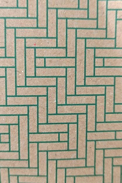 Premium Photo Green Line Box Pattern