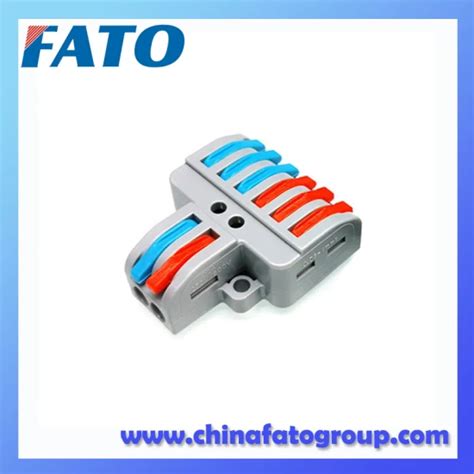 Docking Quick Wire Connector 2 Input 6 Output Electric Terminal Block Mini Fast Wire Connector