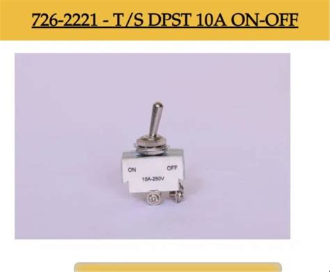 Dpst Toggle Switch 10a At ₹ 125piece Dpdt Switch In Pune Id