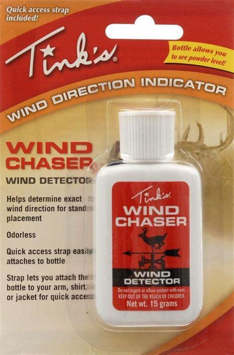 Tinks Chaser Wind Direction Indicator 15 Grams Odorless Powder Detector