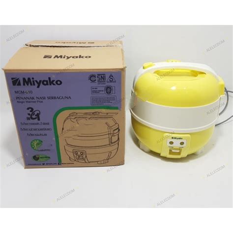 Jual Magic Com Miyako Mcm 610 1 Liter Rice Cooker Miyako Mini Shopee Indonesia