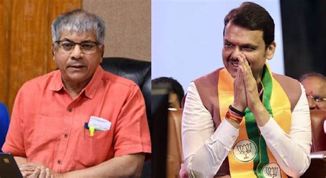 ॲड प्रकाश आंबेडकरांनी घेतली देवेंद्र फडणवीसांची भेट तासभर चर्चेत मुख्यमंत्र्यांपुढे केल्या या