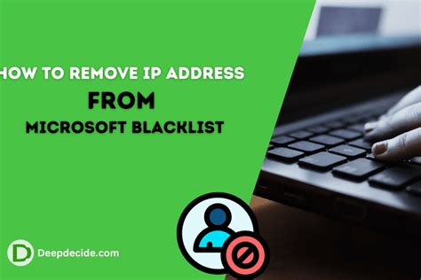 how to remove ip address from microsoft blacklist