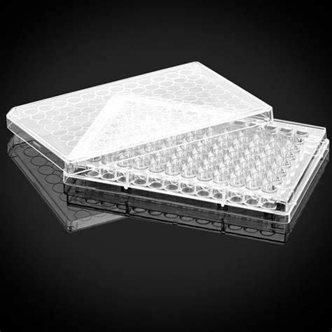 1pc 96 Well Cell Culture Plates Flat Bottom Lab Su Grandado