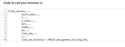Make An Animated Plot Of A 3d A 3 Link Arm With Each