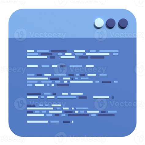 3d Hacer Codificación Icono Codificación Pantalla 3d Representación Programación Con Sintaxis