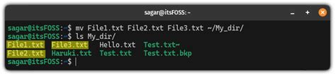 Mv Command Examples In Linux