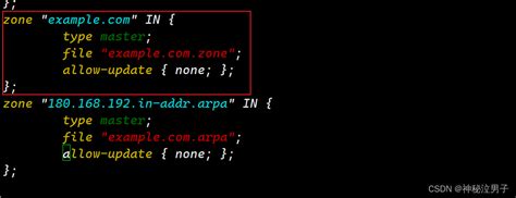 Linux中搭建dns 域名解析服务器（详细版）linux Dns Domain Csdn博客