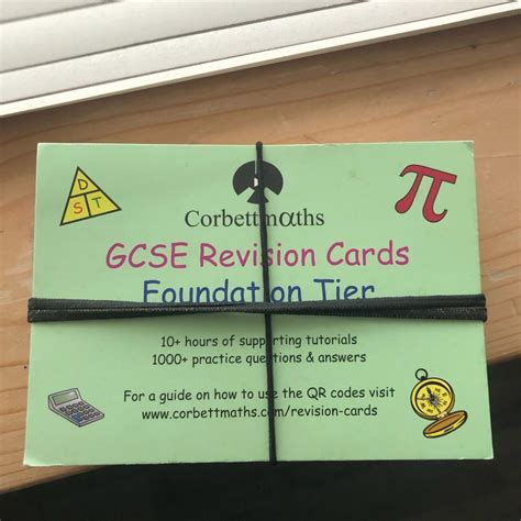 Gcse Maths Revision Gcse Corbett Maths Revision Depop