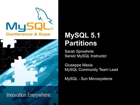 Mysql Partitions Tutorial Pdf Databases Computer Software And