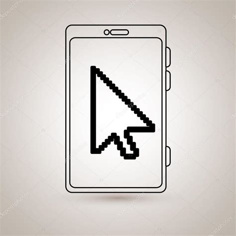 Mouse Pointer Design Vector Image By Yupiramos Vector Stock 108680638