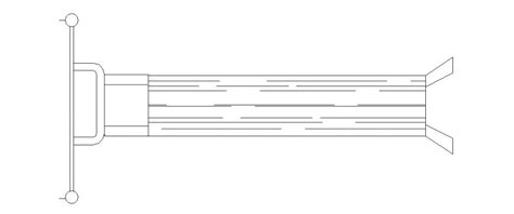 Cable Crossover Machine Detail 2d View Cad Gym Equipment Block Layout File In Dwg Format Cadbull